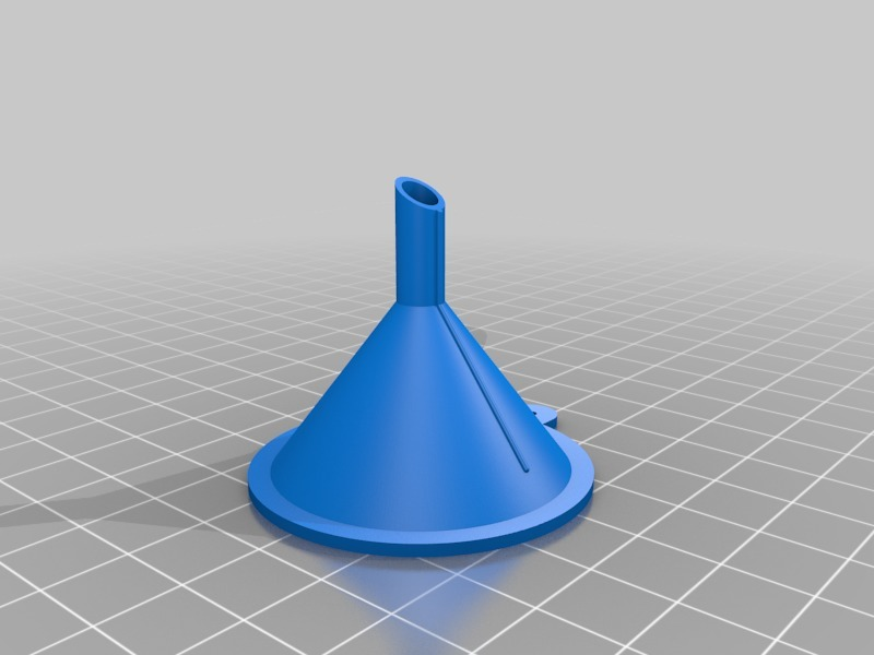 Free 3D file Parametric funnel 🔪・Object to download and to 3D print・Cults