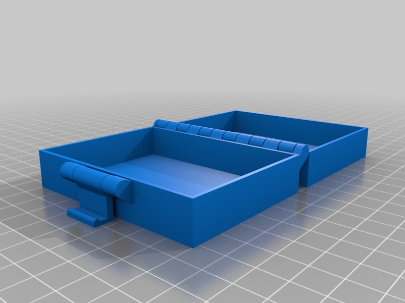 Free 3D file Customized Buckle Box, Printable In One Piece 📦・3D print ...