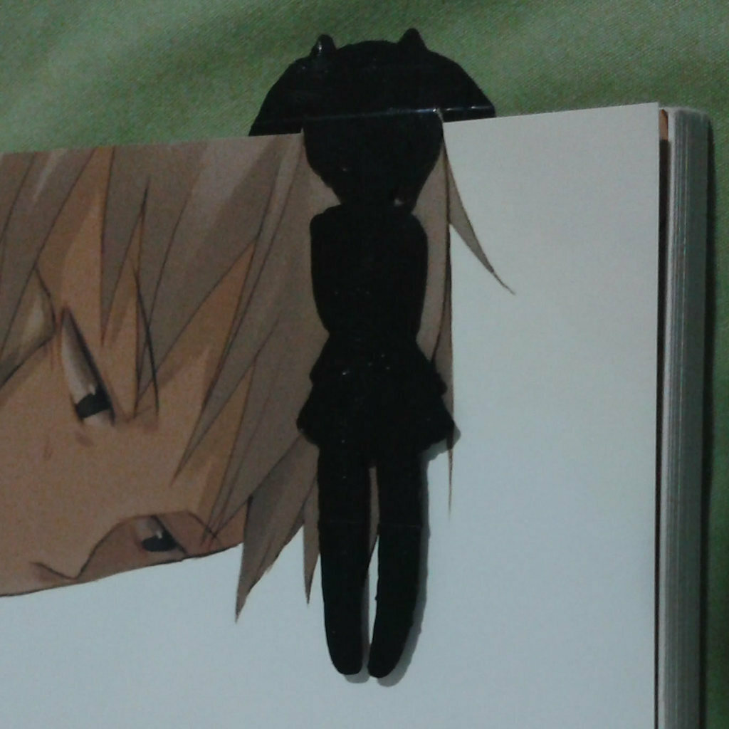 Free 3D file Hatsune Miku Bookmark 🔖・3D print model to download・Cults