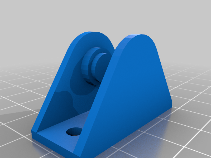 Free 3D file Ender 3 (2019) Filament Spool Holder with Dual Bearings 🪢 ...