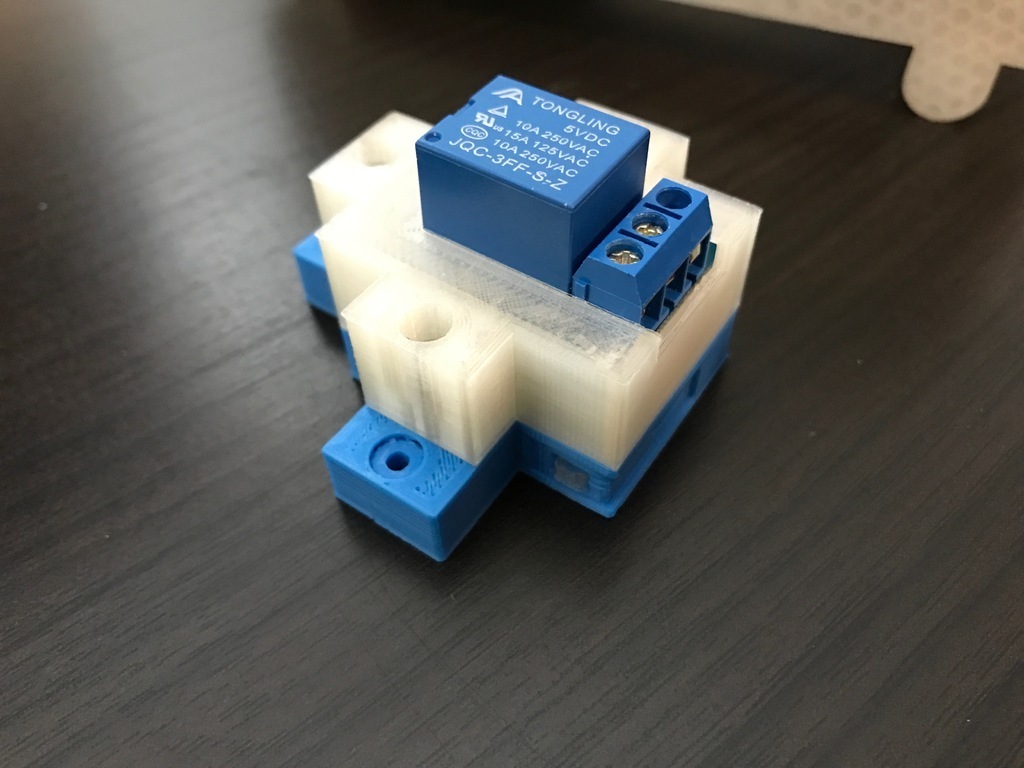 Free 3D file WemosD1mini - relay shield 🛡️・3D printing template to ...