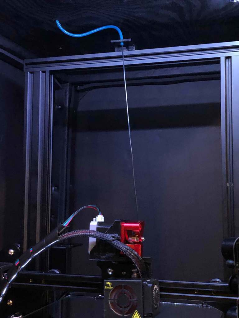 Free 3D file Direct Drive Filament Guide for Ender 3 Top Rail 🪢 ...