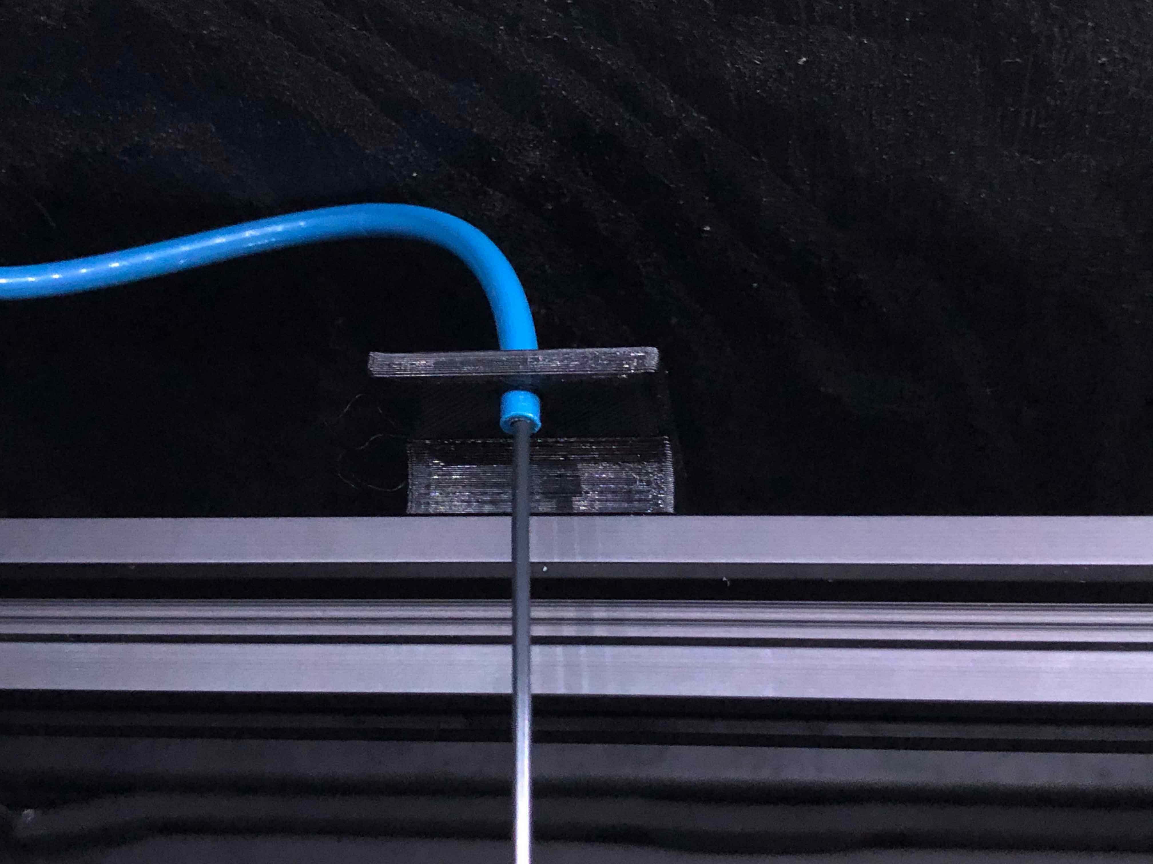 Free 3D file Direct Drive Filament Guide for Ender 3 Top Rail 🪢 ...