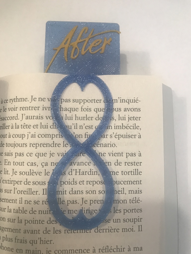 Free 3D file bookmark after 🔖・3D print design to download・Cults