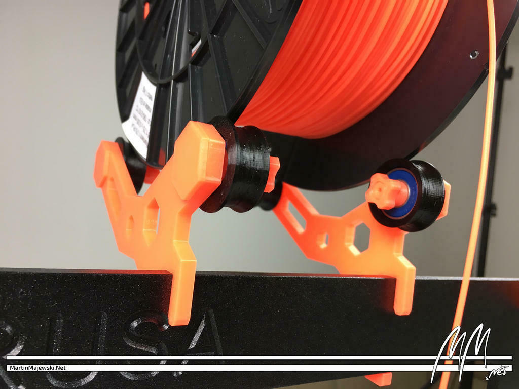 Fichier 3D gratuit Prusa i3 MK2(s) & MK3 Spool Holder - Frame Mount ...