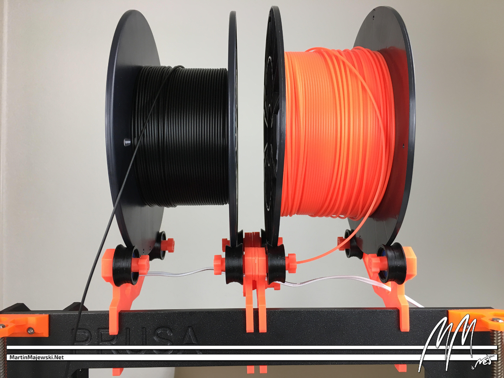 Free 3D file Prusa i3 MK2(s) & MK3 Spool Holder - Frame Mount - Top ...