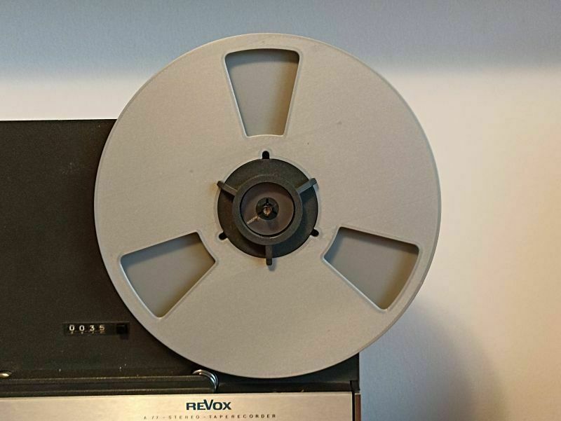 Free 3D file Classic 10.5" NAB Reels for 1/4" Audio Tape 🎵・3D printer ...
