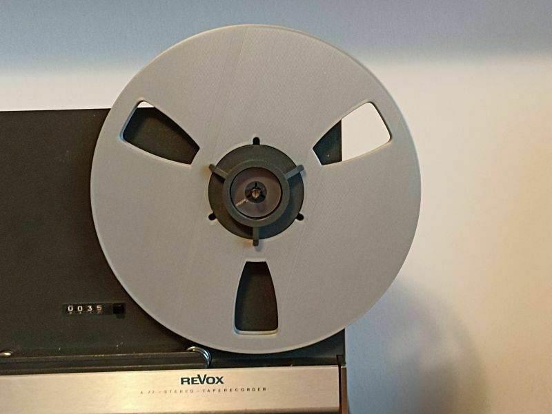 Free 3D file Classic 10.5" NAB Reels for 1/4" Audio Tape 🎵・3D printer ...