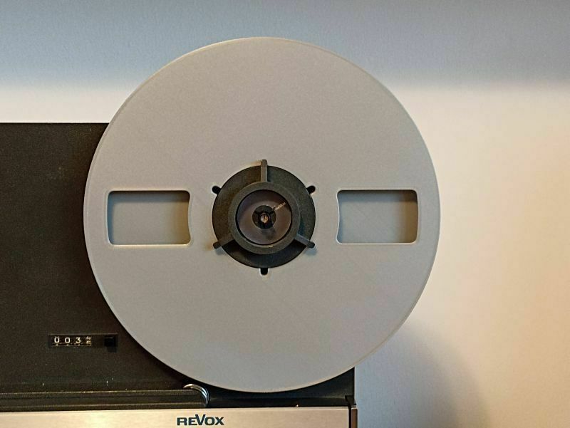 Free 3D file Classic 10.5" NAB Reels for 1/4" Audio Tape 🎵・3D printer ...