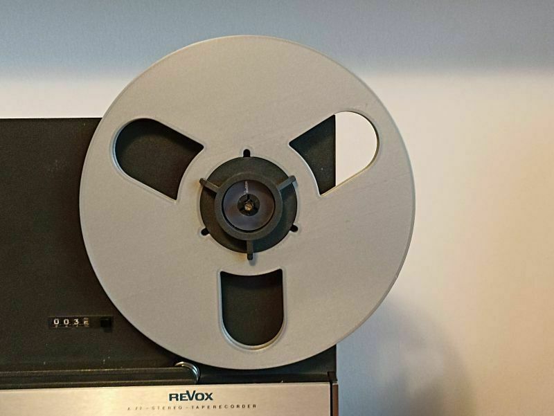 Free 3D file Classic 10.5" NAB Reels for 1/4" Audio Tape 🎵・3D printer ...