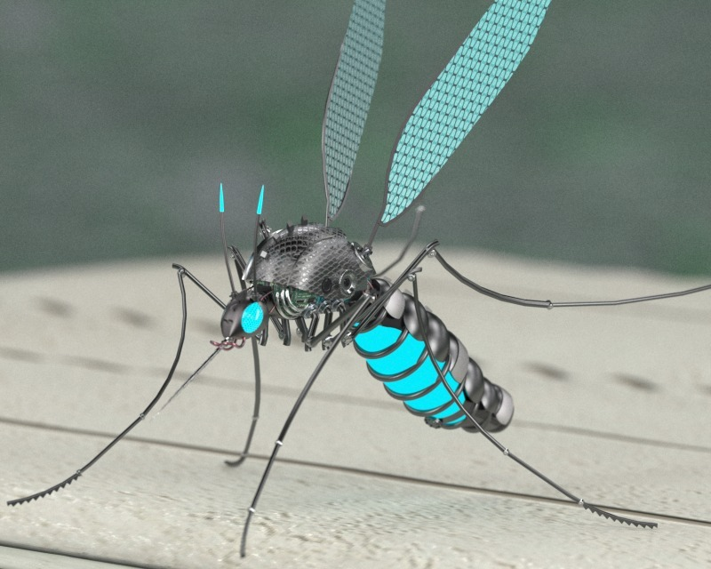 Free 3D file Mosquito Killer Robot created in PARTsolutions 🦟・3D print ...