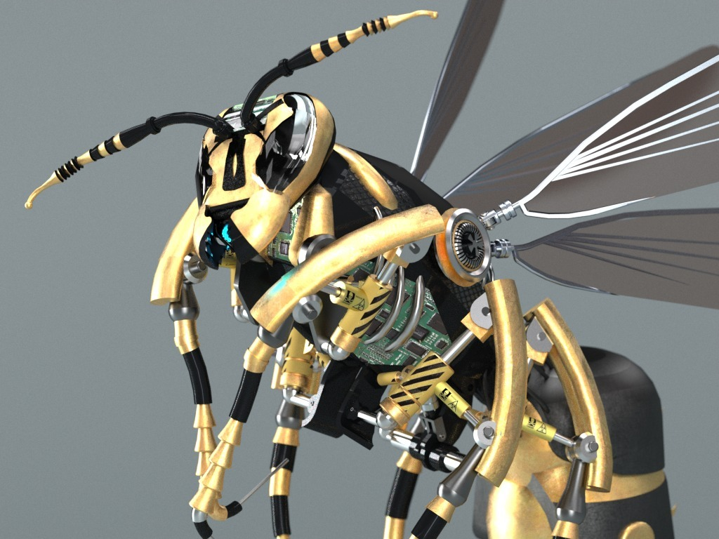 Free 3D file Wasp created in PARTsolutions 🎨・3D printing idea to ...