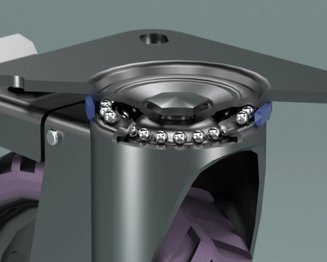 Free 3D file Caster 160 - with plate ⚙️・Object to download and to 3D ...