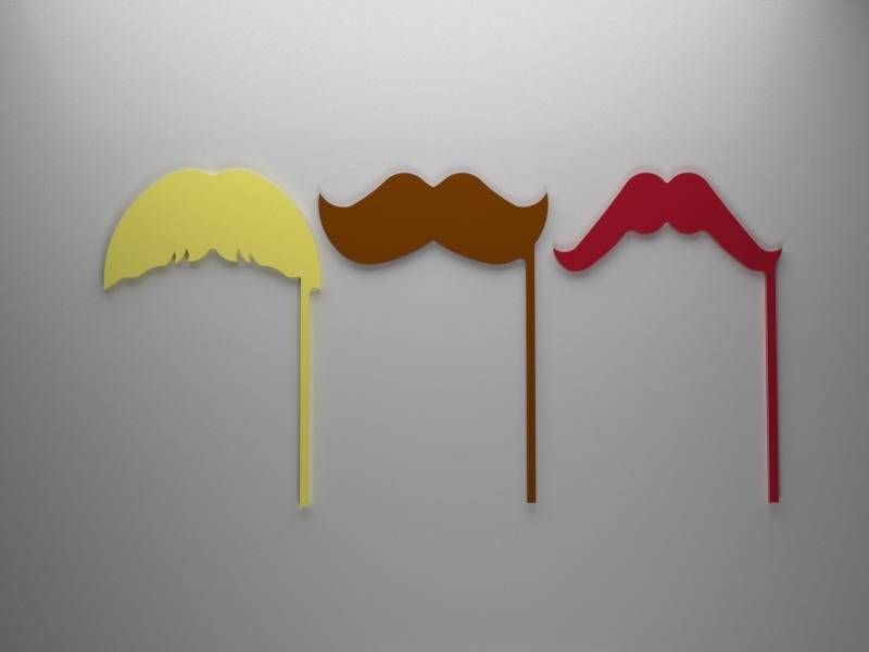 Free 3D file Moustache - Movember - Parametric/Configurator 🧞‍♂️・3D ...