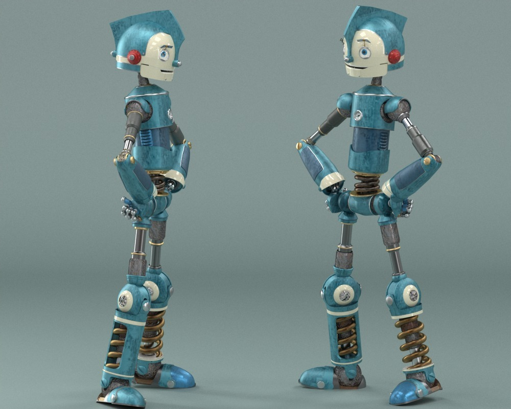 Archivo 3D gratis Robot Rodney creado en PARTsolutions 🤖・Plan para ...