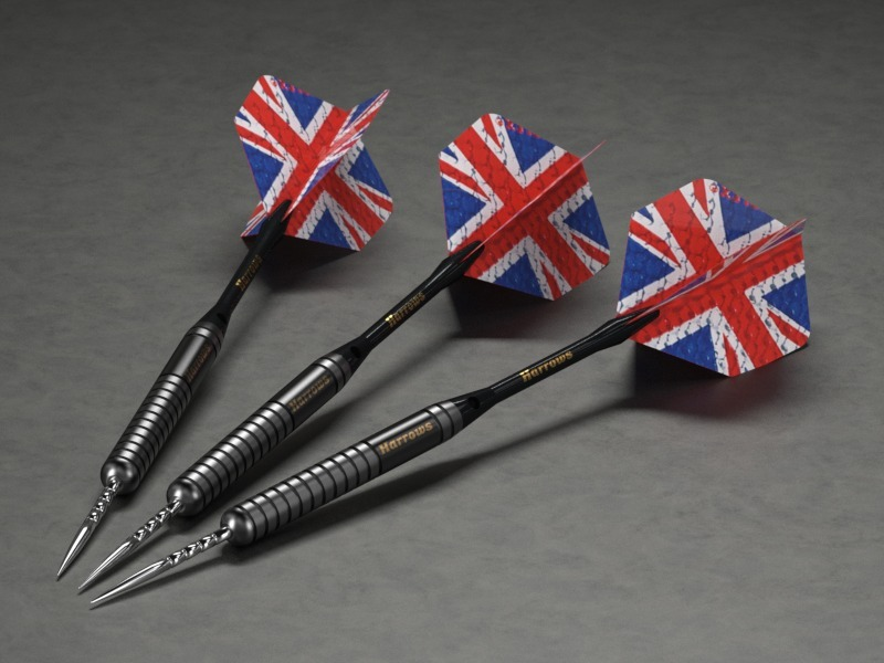 Free 3D file Darts - Eric Bristow - Harrows (created in PARTsolutions ...