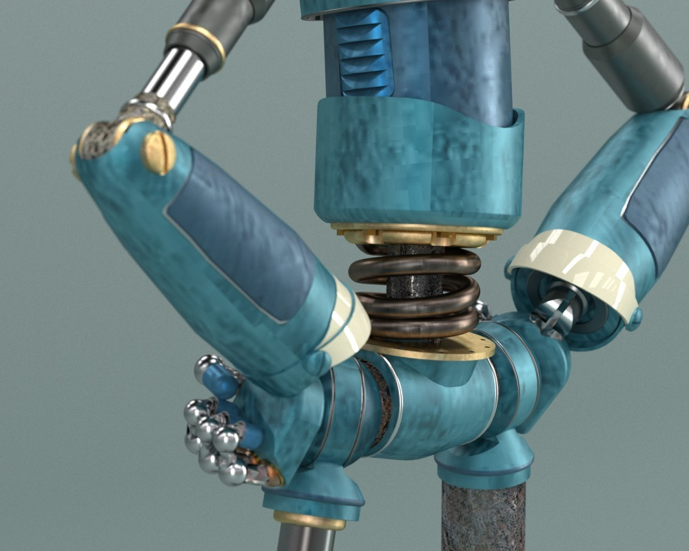 Archivo 3D gratis Robot Rodney creado en PARTsolutions 🤖・Plan para ...