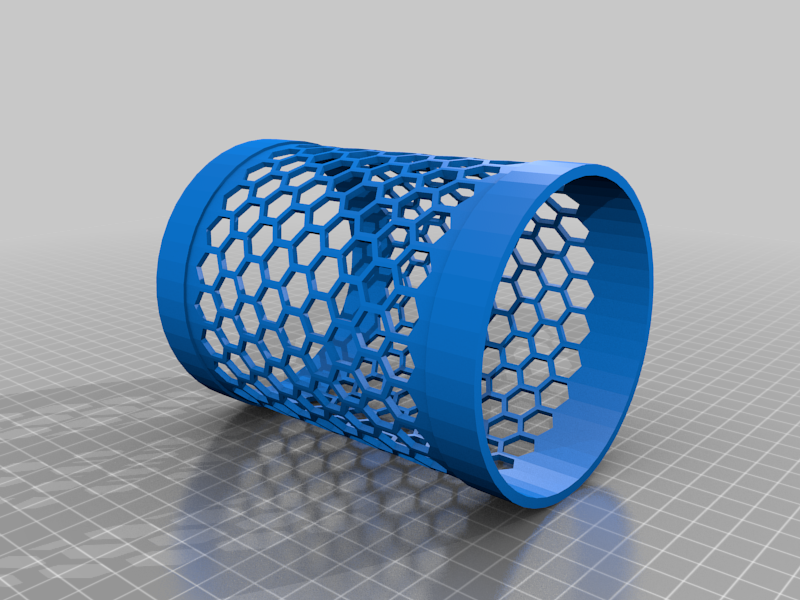 Free 3D file Hexagon lamp shade 🔦・Design to download and 3D print・Cults