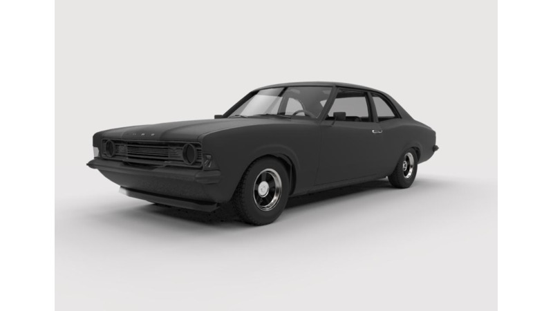 Free 3D file Ford Cortina MK3 🚙・3D print design to download・Cults