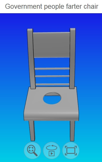 Free 3D file Government people farter chair 🪑・3D printable model to ...