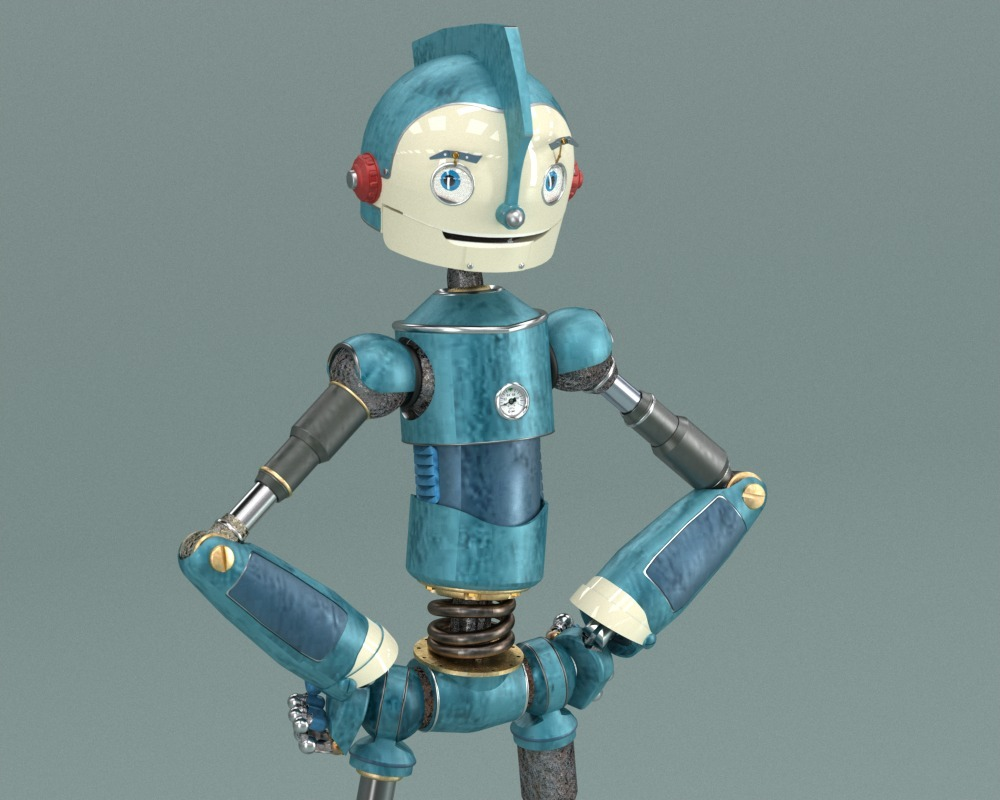 Free 3D file Robot Rodney created in PARTsolutions 🤖・3D printing model ...