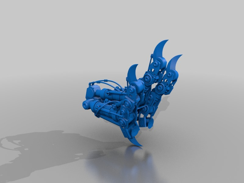 Free 3D file T-Rex mechanical foot 🦖・3D printable model to download・Cults