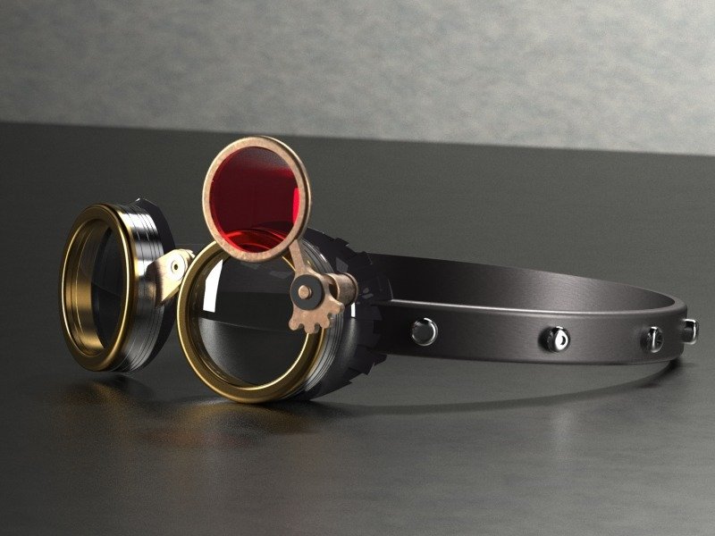 Free 3D file Steampunk Goggles 🥽・3D print design to download・Cults