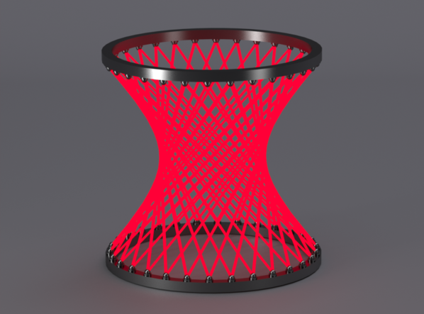 Free 3D file Hyperboloid 🎨・3D printing model to download・Cults