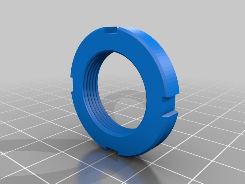 Free 3D file Lock Nut created in PARTsolutions 🔒・3D printable model to ...