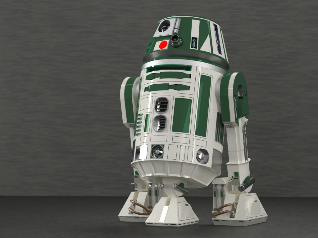 Free 3D file R6C9 - Astromech droid (created in PARTsolutions) 🤖・3D ...