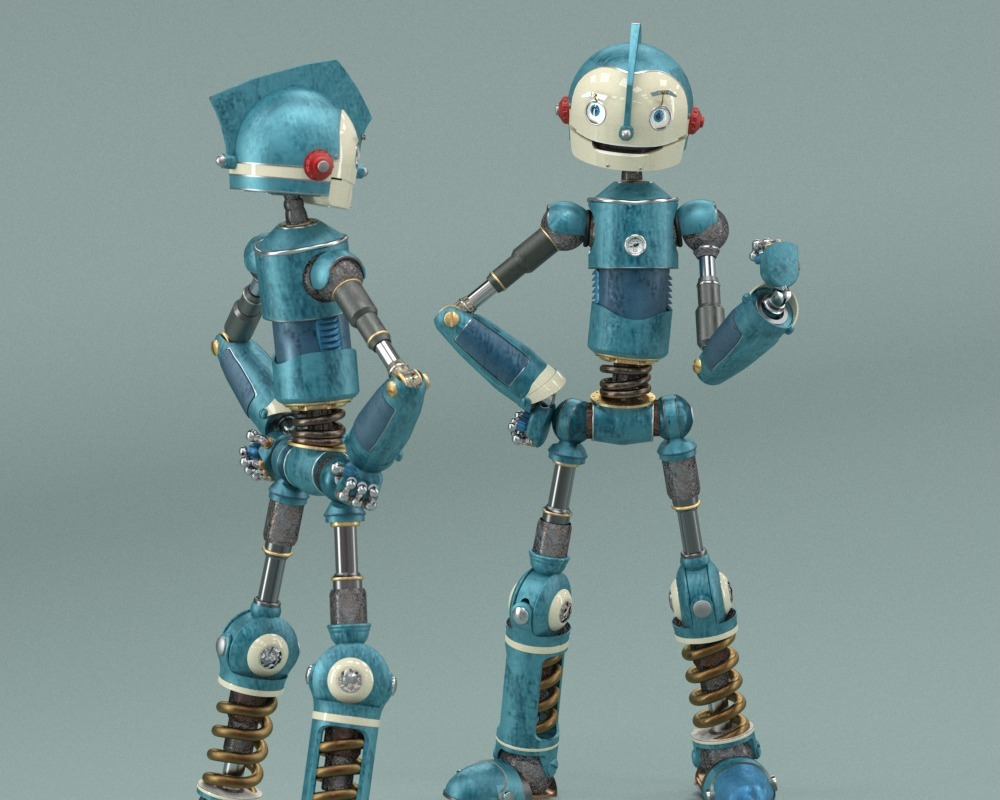 Archivo 3D gratis Robot Rodney creado en PARTsolutions 🤖・Plan para ...