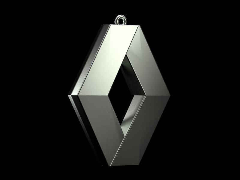 Free 3D file RENAULT Keychain created in PARTsolutions 🗝️・Design to ...