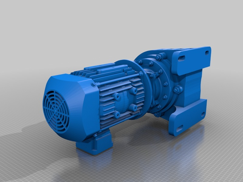 Free 3D file Gear Motor GV22110 - Foot mount ⚙️・3D printer model to ...