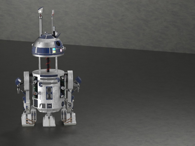 Free 3D file R2D2 - with configurator!! 🤖・3D print model to download・Cults