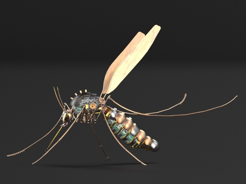 Free 3D file Mosquito - SteamPunk version 🦟・3D print model to download ...