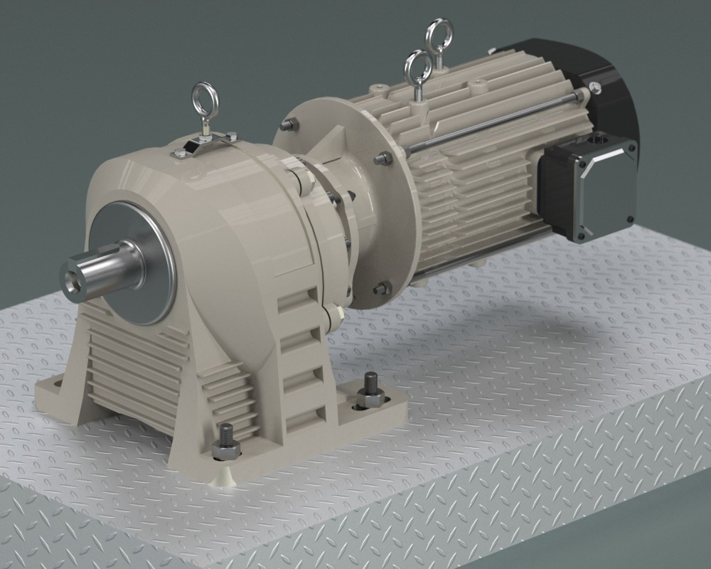 Free 3D file Gear Motor GV22110 - Foot mount ⚙️・3D printer model to ...