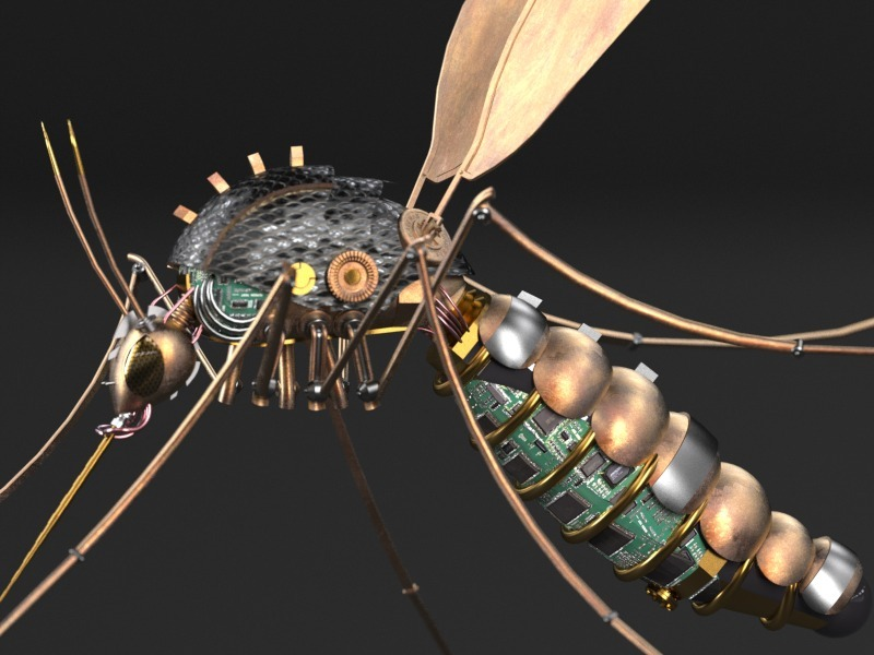 Free 3D file Mosquito - SteamPunk version 🦟・3D print model to download ...