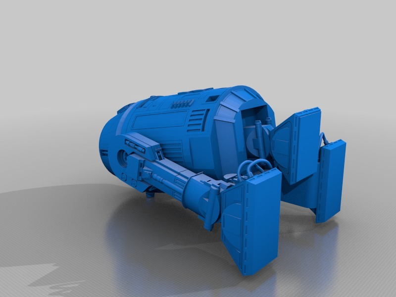 Free 3D file R6C9 - Astromech droid (created in PARTsolutions) 🤖・3D ...