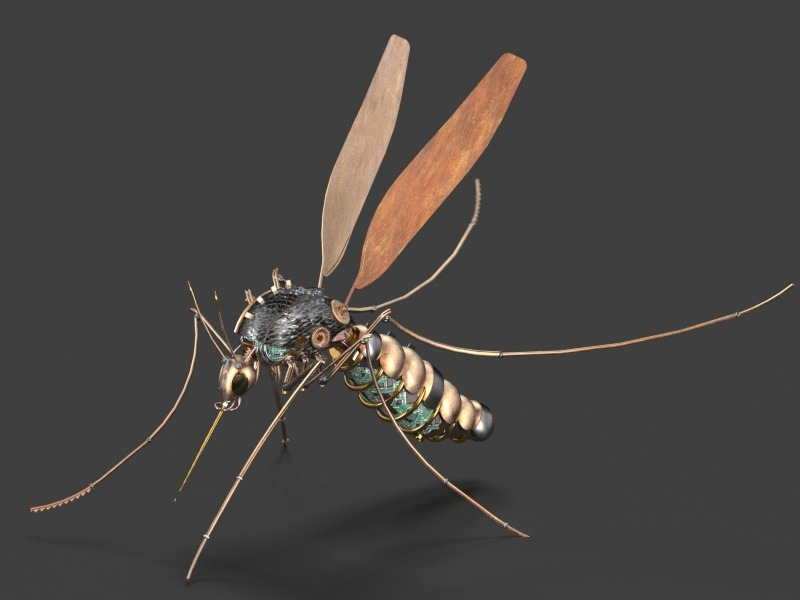 Free 3D file Mosquito - SteamPunk version 🦟・3D print model to download ...
