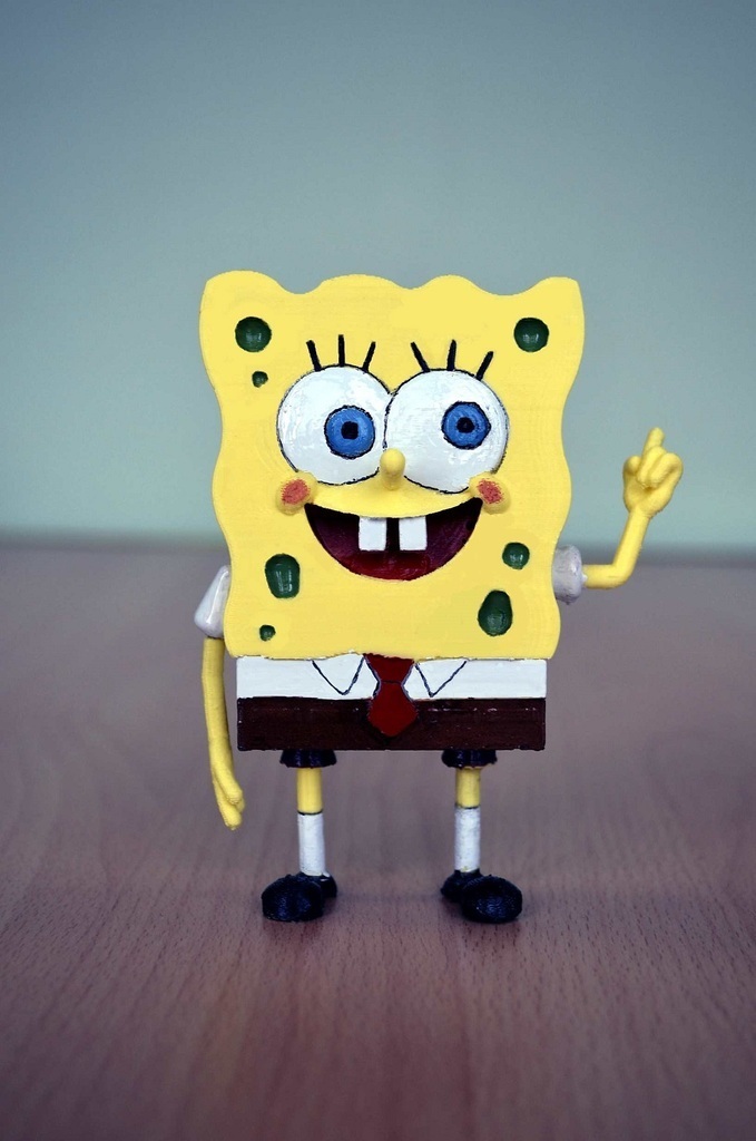 Free 3D file SpongeBob SquarePants 🎲・3D printable object to download・Cults