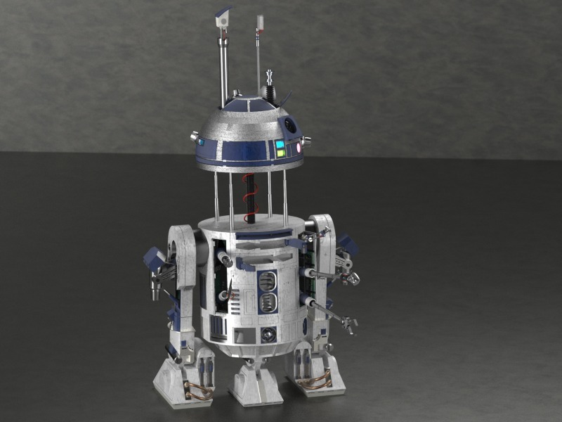 Free 3D file R2D2 - with configurator!! 🤖・3D print model to download・Cults