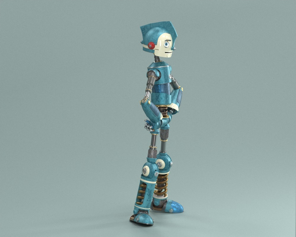 Archivo 3D gratis Robot Rodney creado en PARTsolutions 🤖・Plan para ...