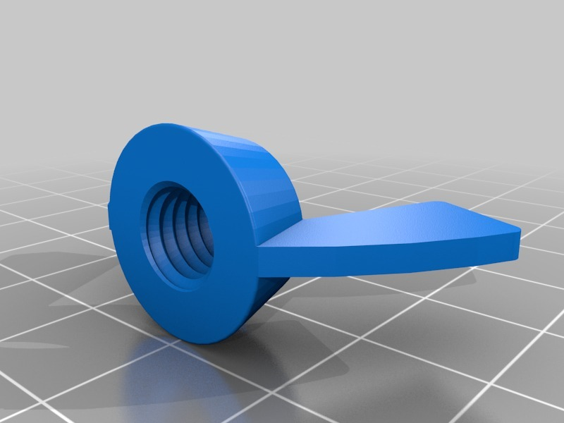 Free 3D file Wingnut M8 created in PARTsolutions 💭・3D printer model to ...