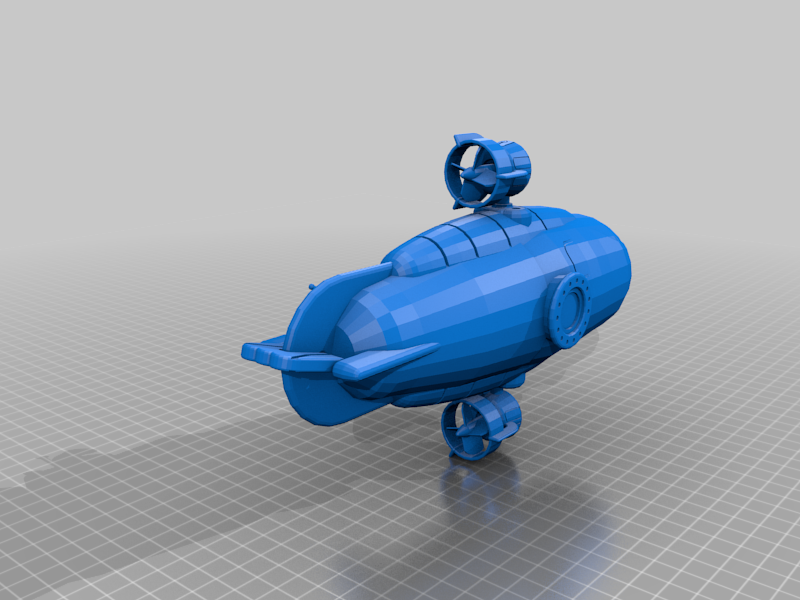 Free 3D file Submarine toy 🎲・3D printable model to download・Cults