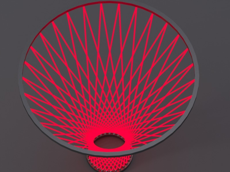 Fichier 3D gratuit Hyperboloïde créé dans PARTsolutions 🧞‍♂️・Design ...