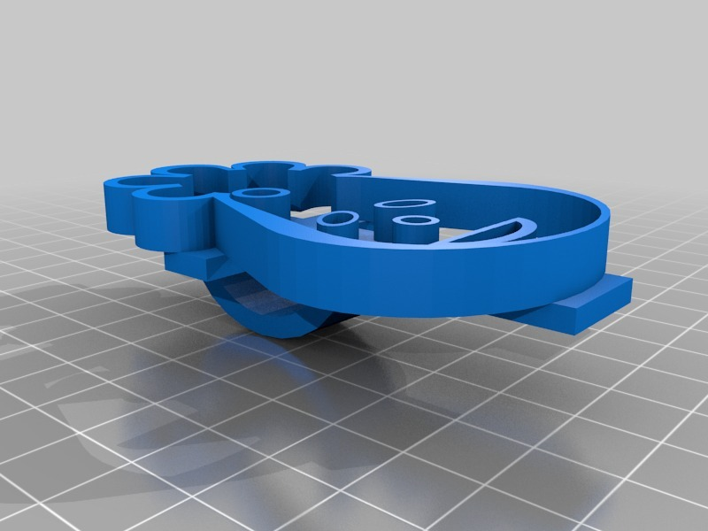 Fichier 3D gratuit Yo Gabba Gabba ! Emporte-pièce Foofa 🍽️・Plan à ...