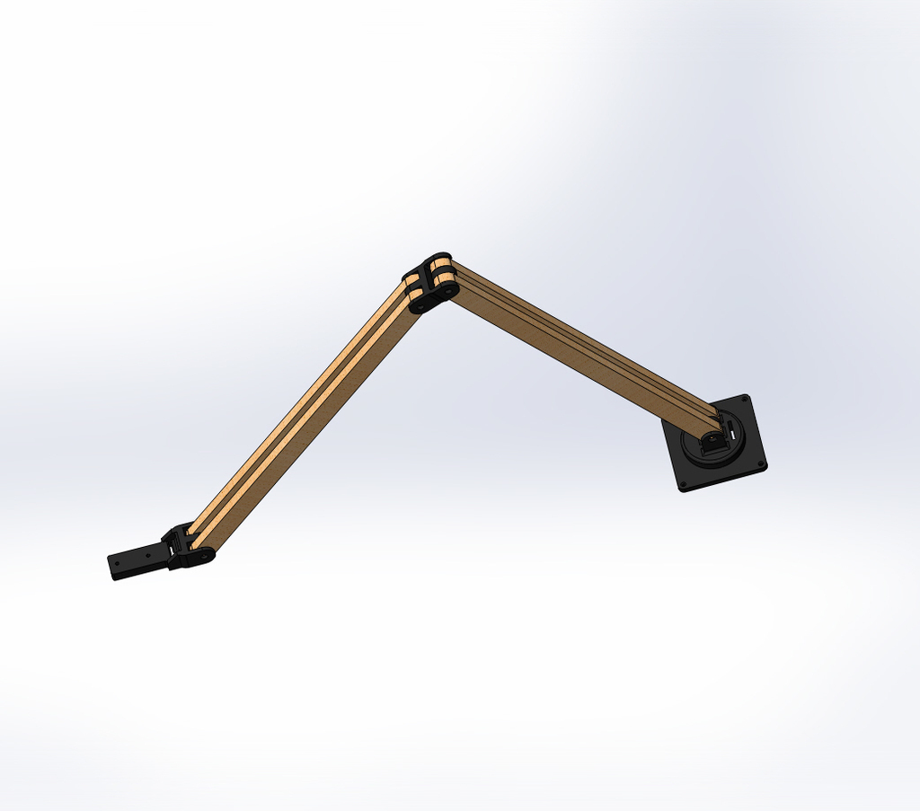 Free 3D file wooden articulated arm support 🪵・Model to download and 3D ...