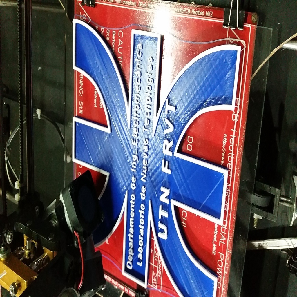 Free 3D file UTN FRVT PLATE 🧞‍♂️・3D print object to download・Cults
