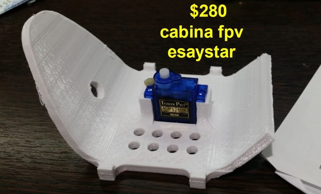 Free 3D file Cabina EASYSTAR fpv 👽・3D printable object to download・Cults