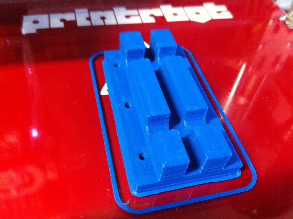 Archivo 3D gratis Placa frontal Printrbot X Axis 🧞‍♂️・Objeto de impresión 3D para descargar・Cults